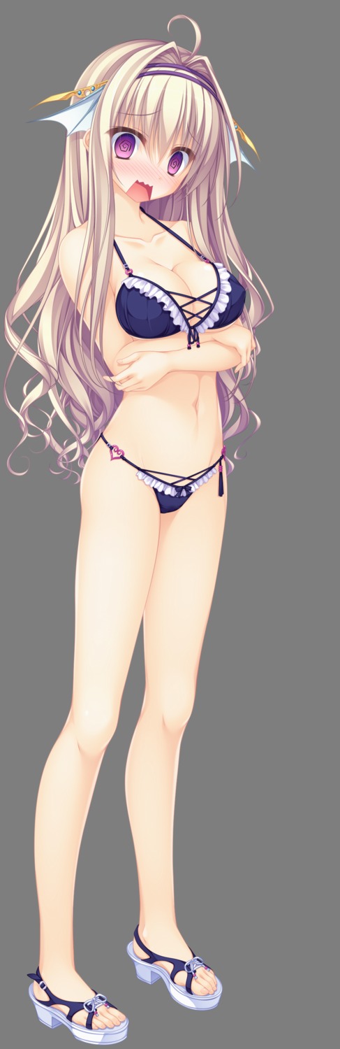 whirlpool mikagami mamizu kujiragami no tearstilla tenkawa mitsuki bikini cleavage feet ...